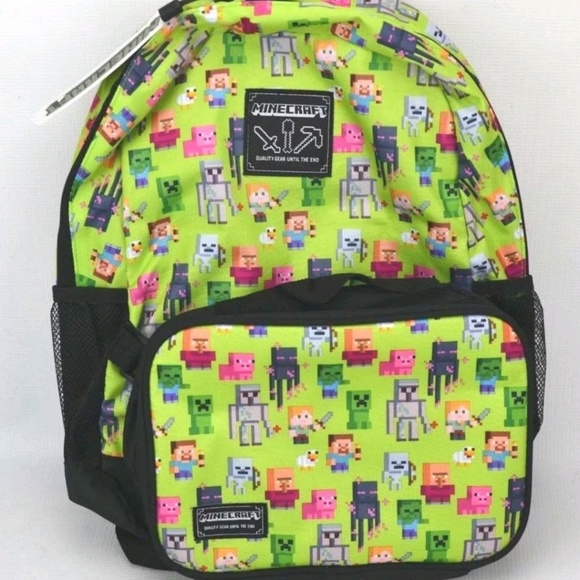 Minecraft | Other | Jinx Minecraft 6 Sprites Kids Backpack | Poshmark
